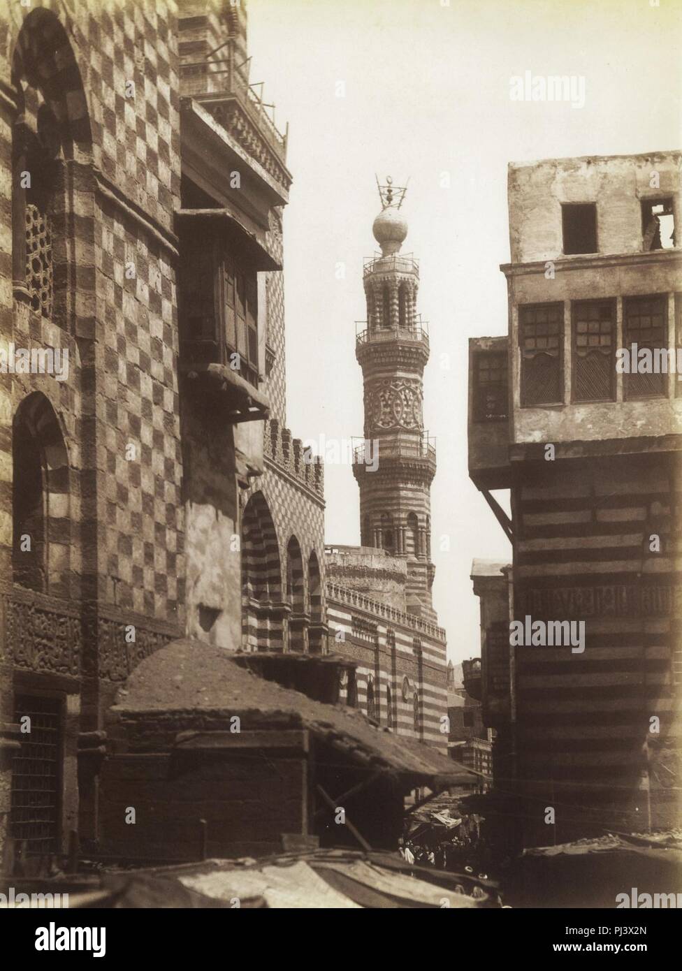 Barquq before restoration Stock Photo - Alamy