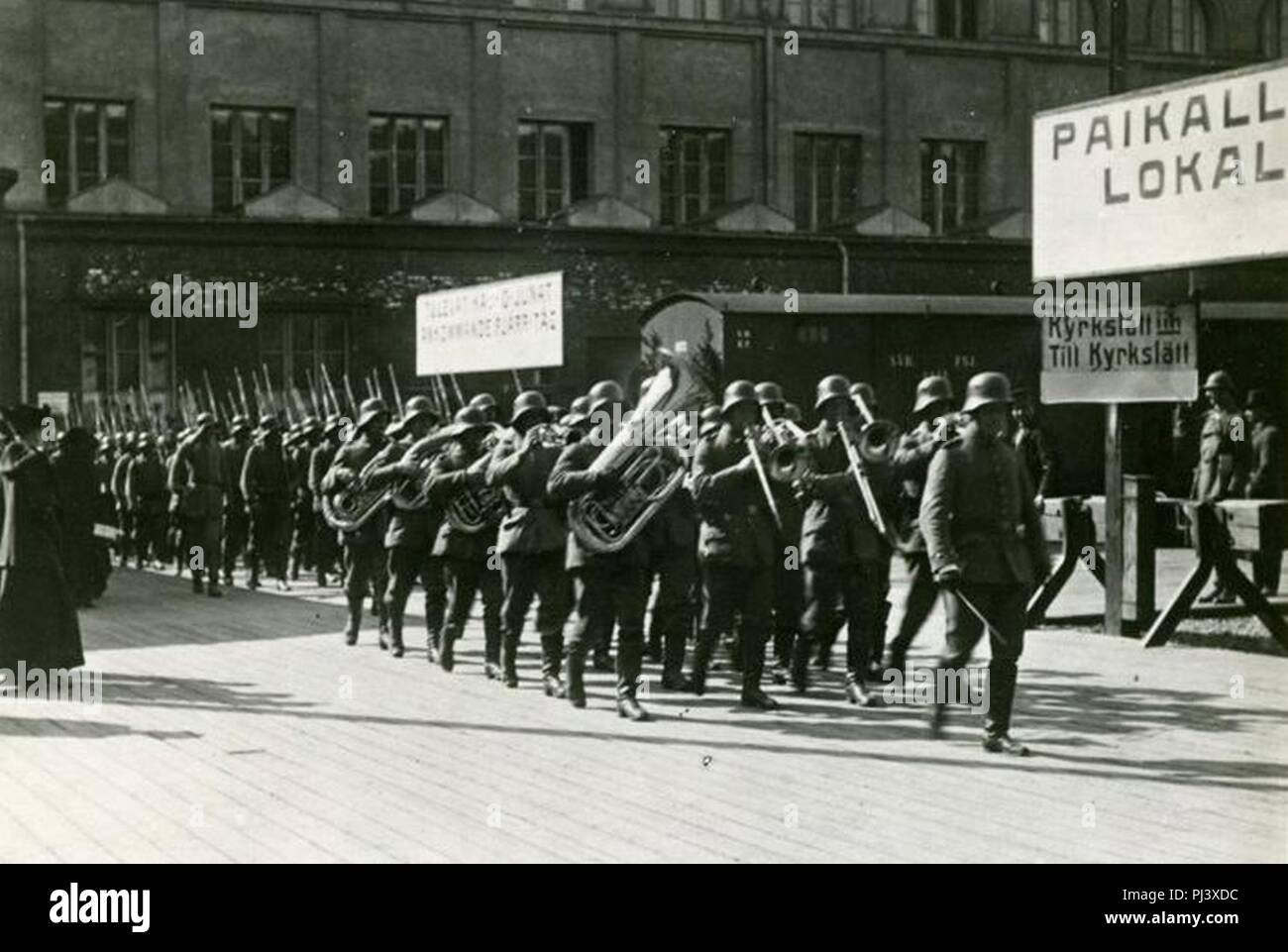 Baltic Sea Division Parade Stock Photo - Alamy