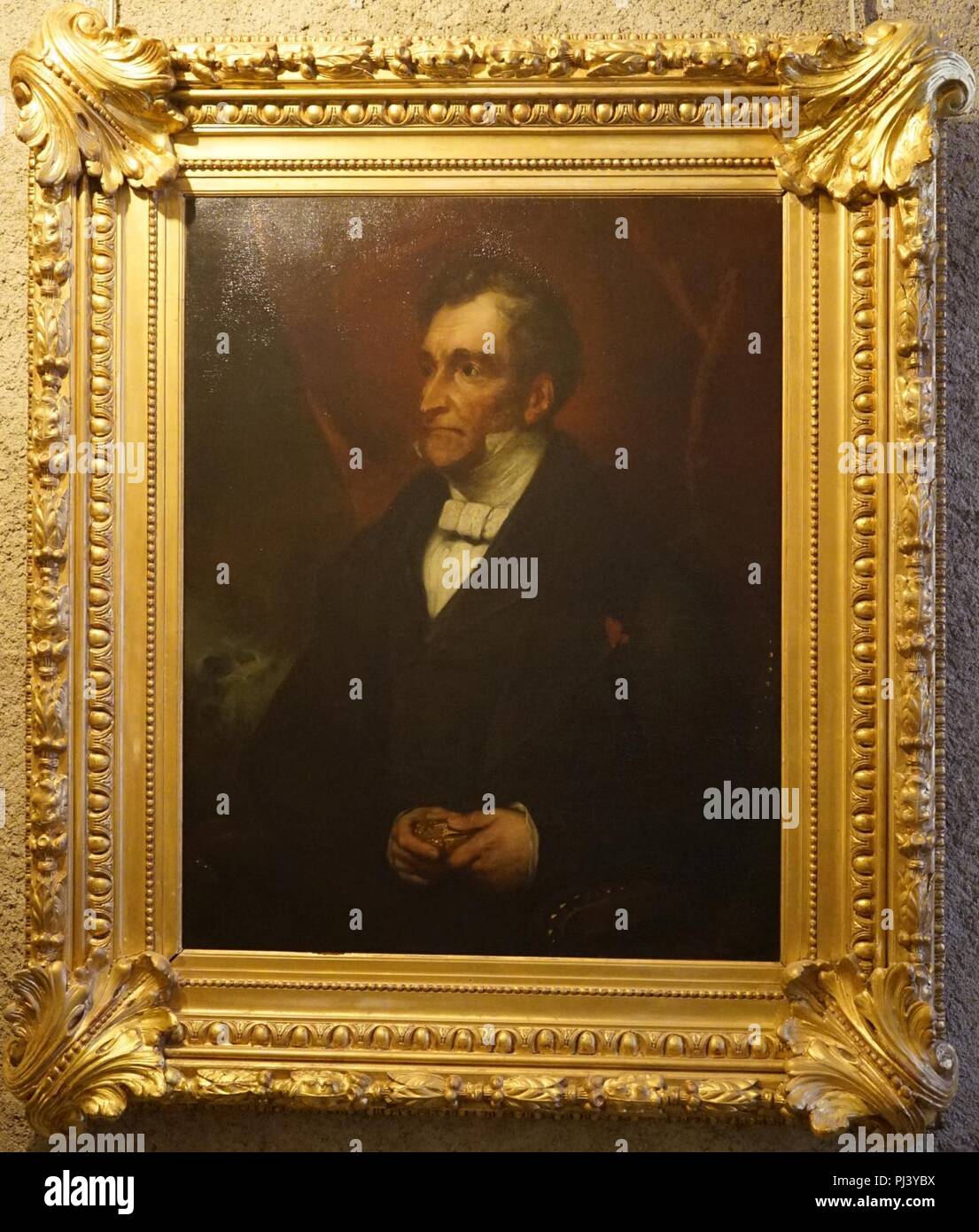 Baron louis par Deveria 35975 Stock Photo - Alamy