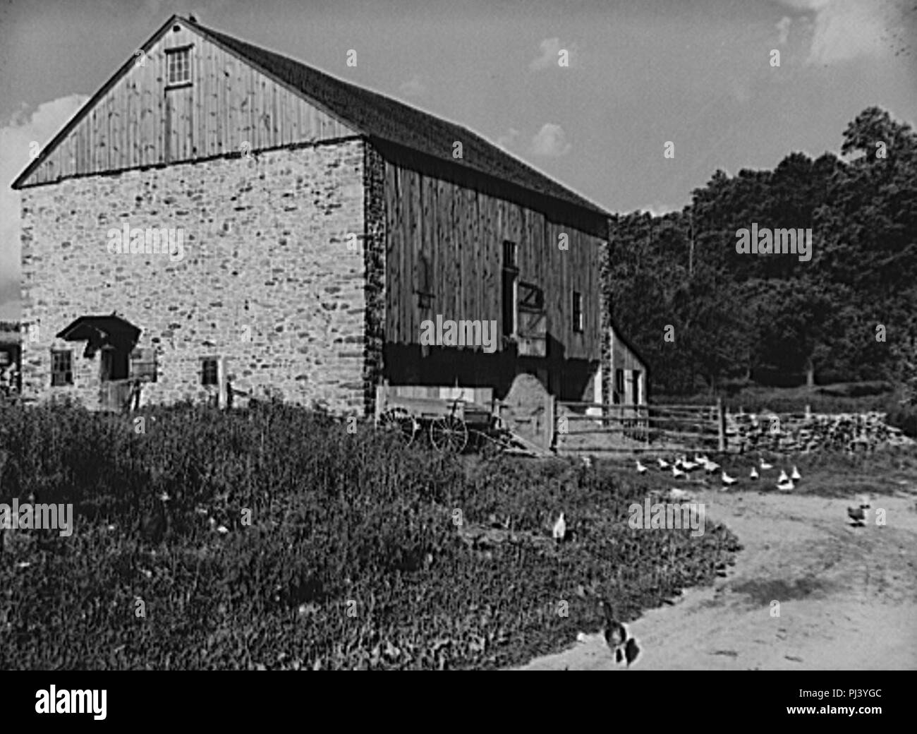 Barto, Berks County, Pennsylvania. Barn, Thomas G. Evans' farm, 1938 by ...