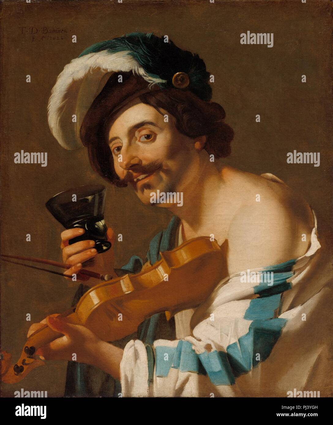 Vintage violin player hi-res stock photography and images - Alamy