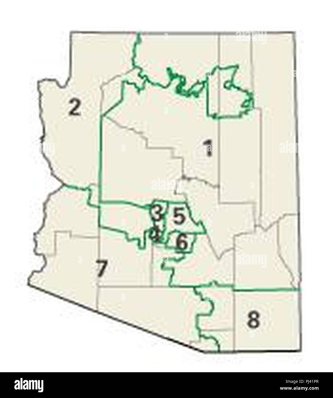 Districts Cut Out Stock Images & Pictures - Alamy