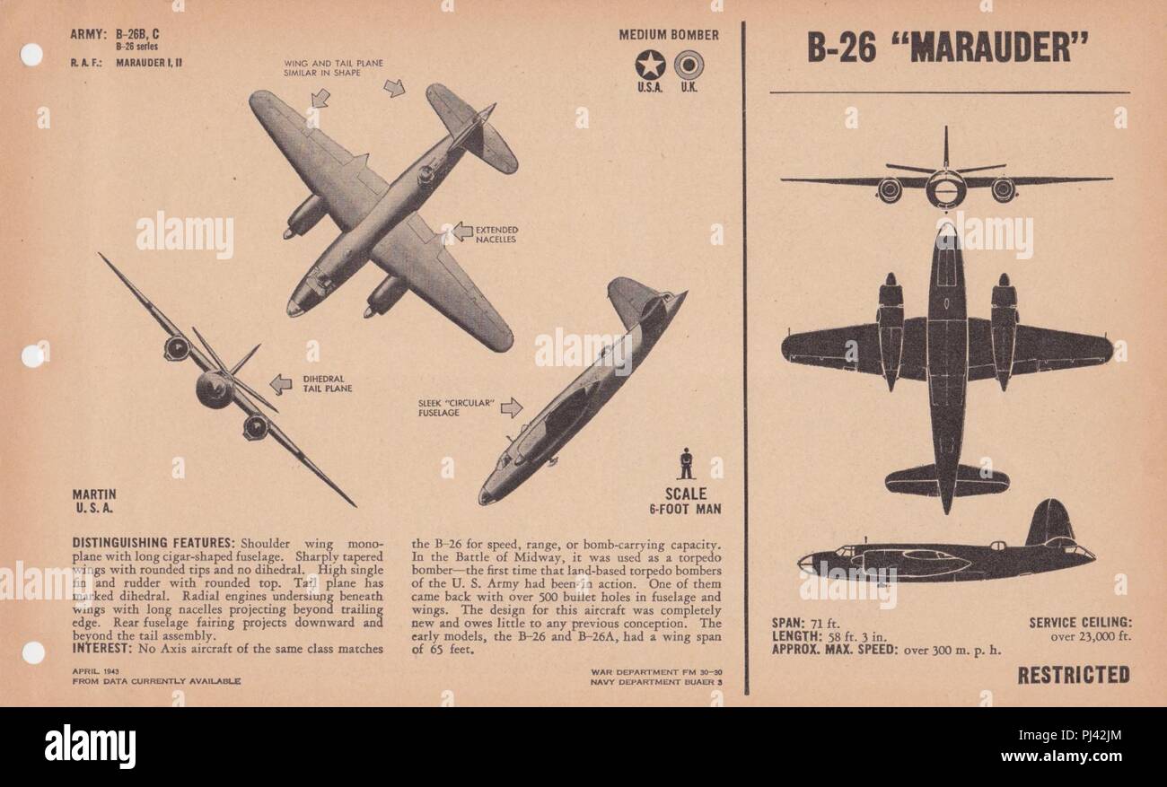 B 26 marauder hi-res stock photography and images - Alamy
