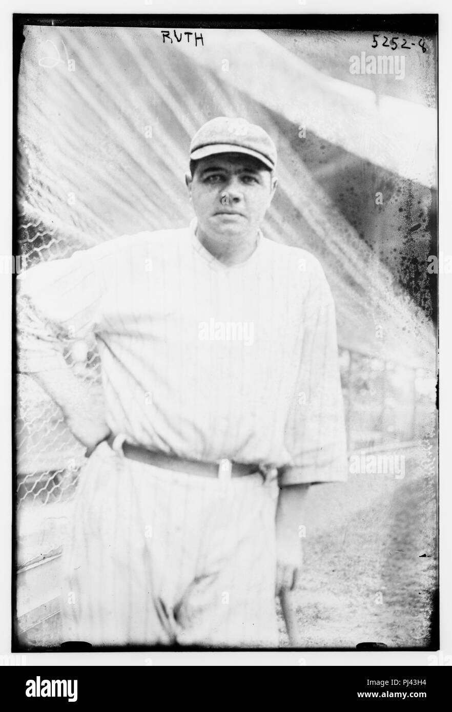 Babe Ruth, New York AL (baseball Stock Photo - Alamy