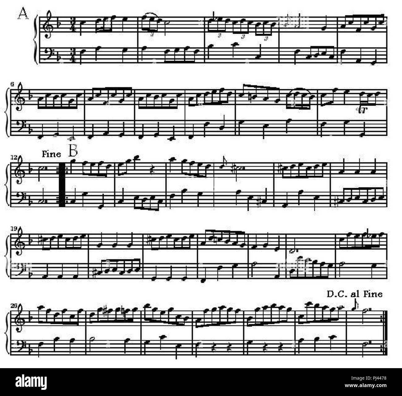 Minuet Black and White Stock Photos & Images - Alamy