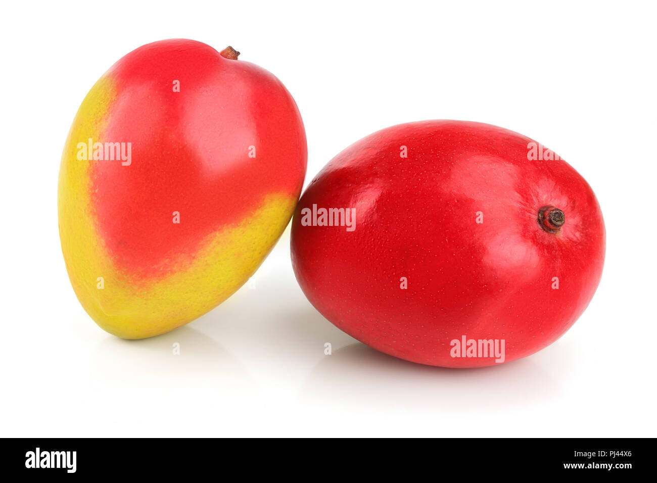 Mango fruit isolated on white background close-up Stock Photo - Alamy