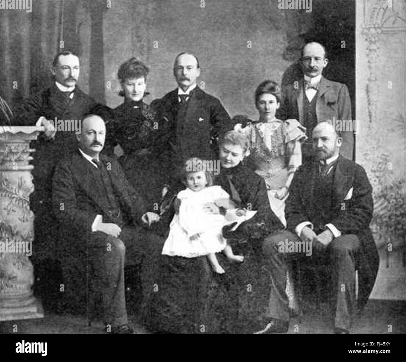 Baden Powell family Stock Photo - Alamy