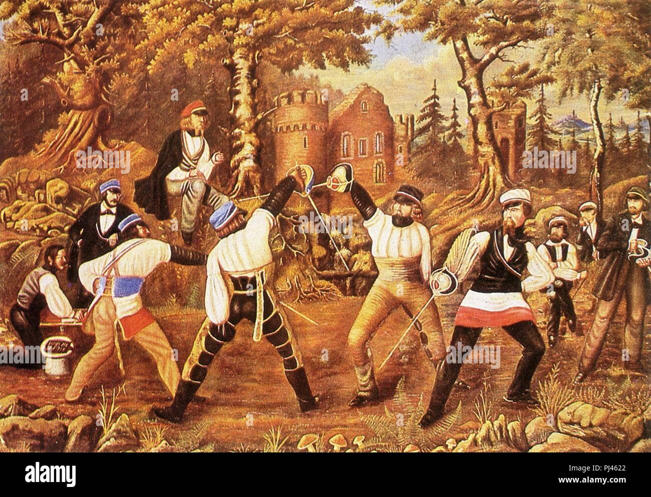 Mensur hi-res stock photography and images - Alamy