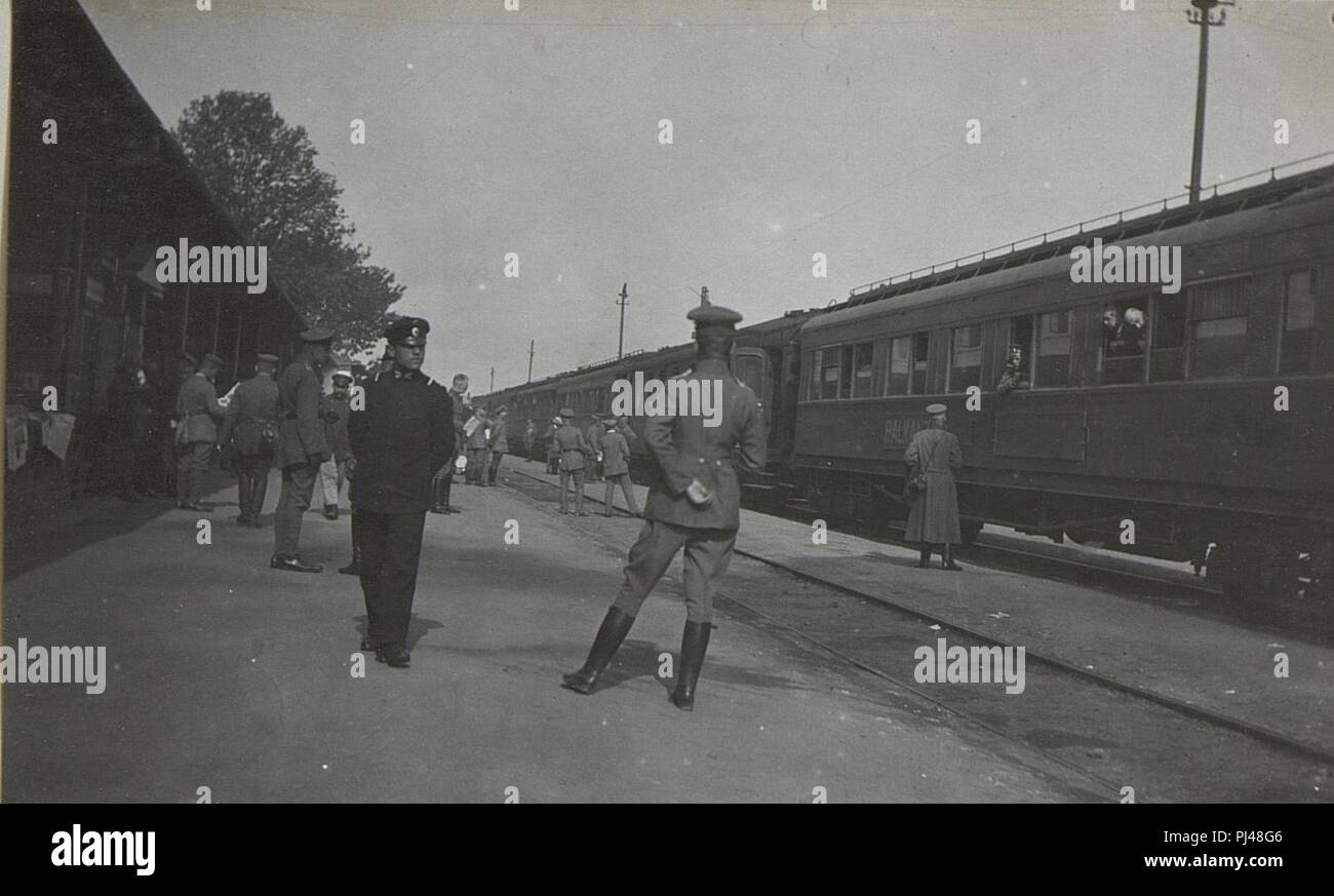Bahnhof in Nisch Stock Photo - Alamy