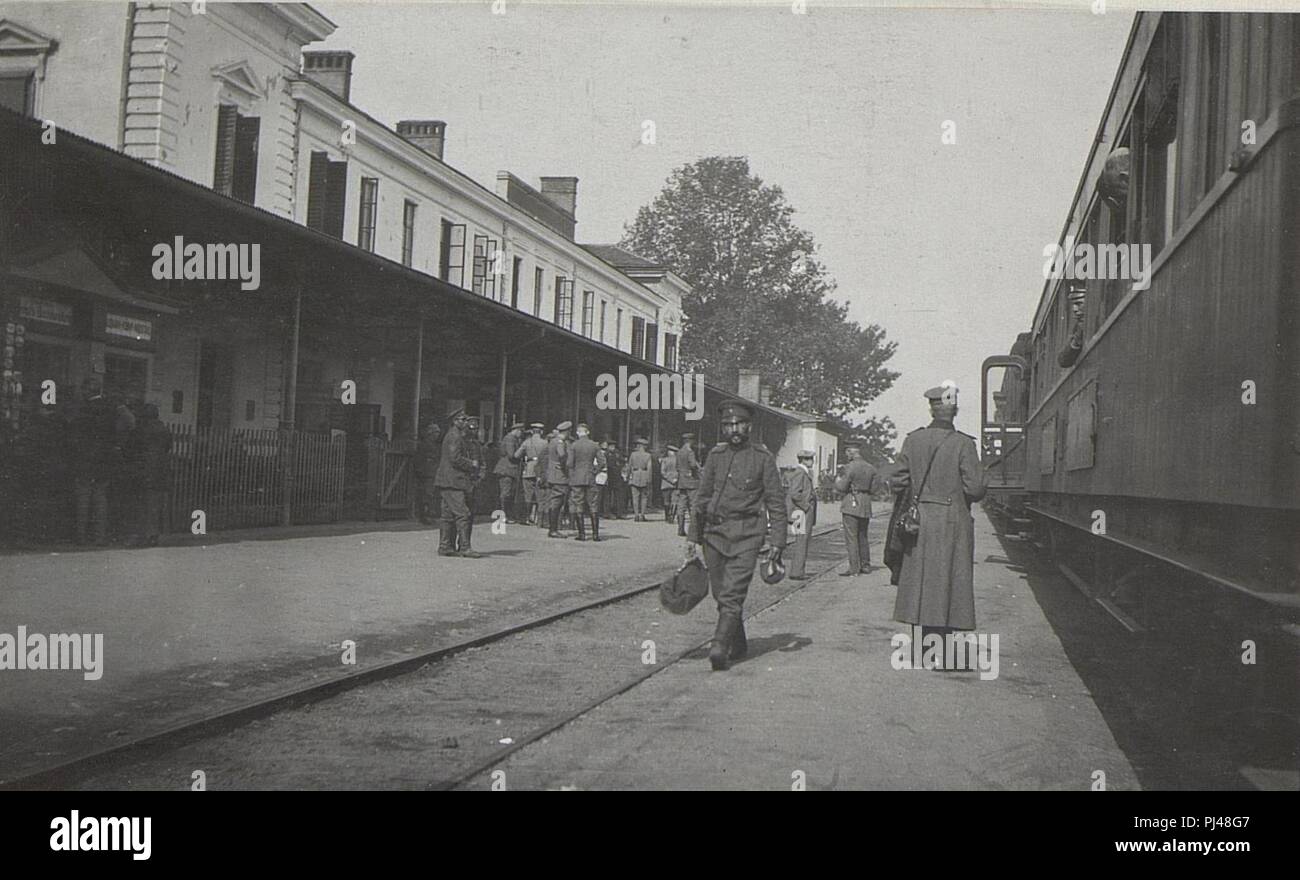 Bahnhof in Nisch Stock Photo - Alamy
