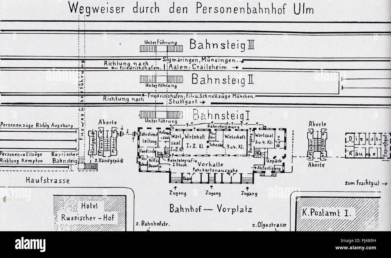 Bahnhofsplan hi-res stock photography and images - Alamy