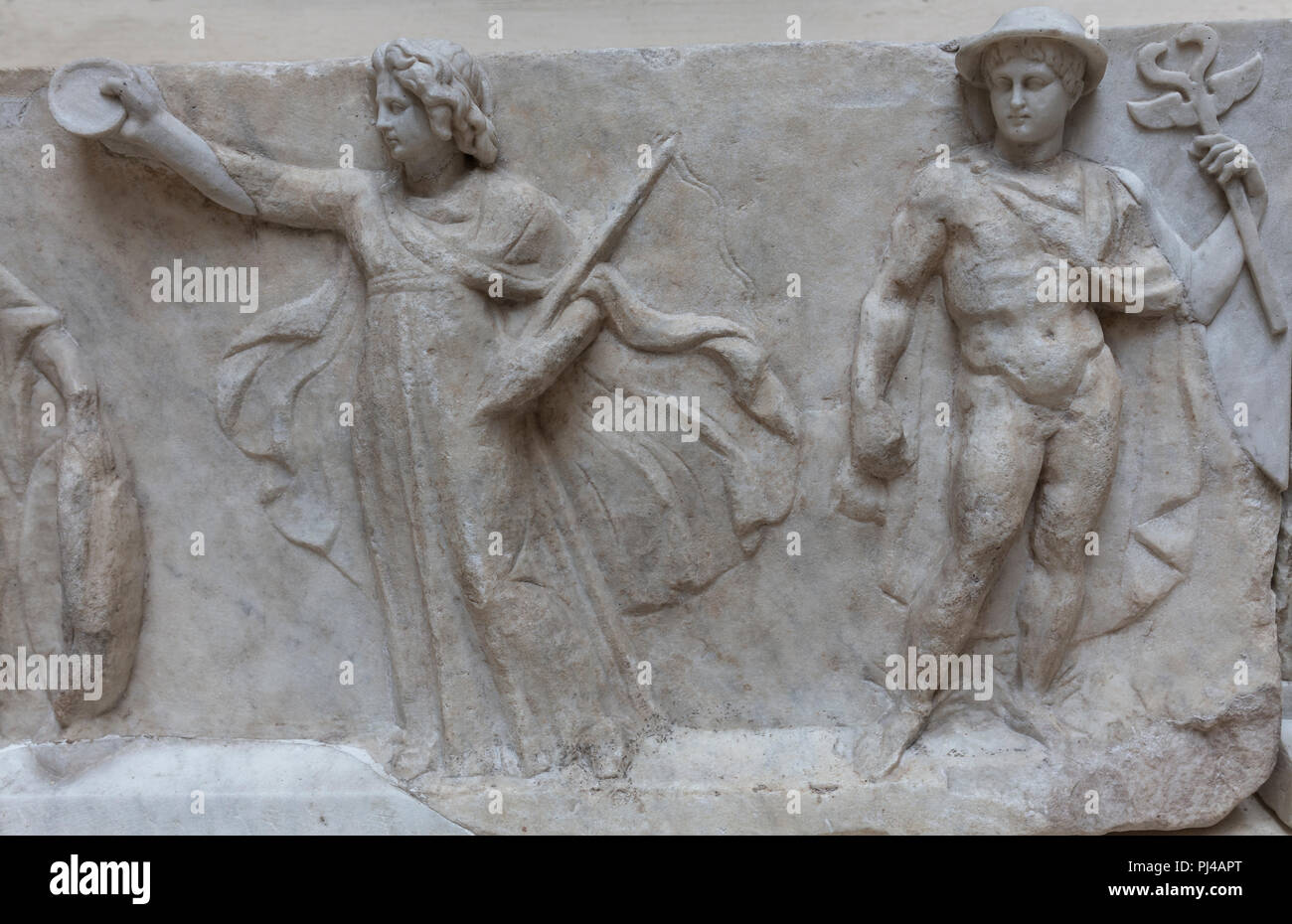 Frieze with stories of Athena and Hephaistos (2nd century), Roman ...