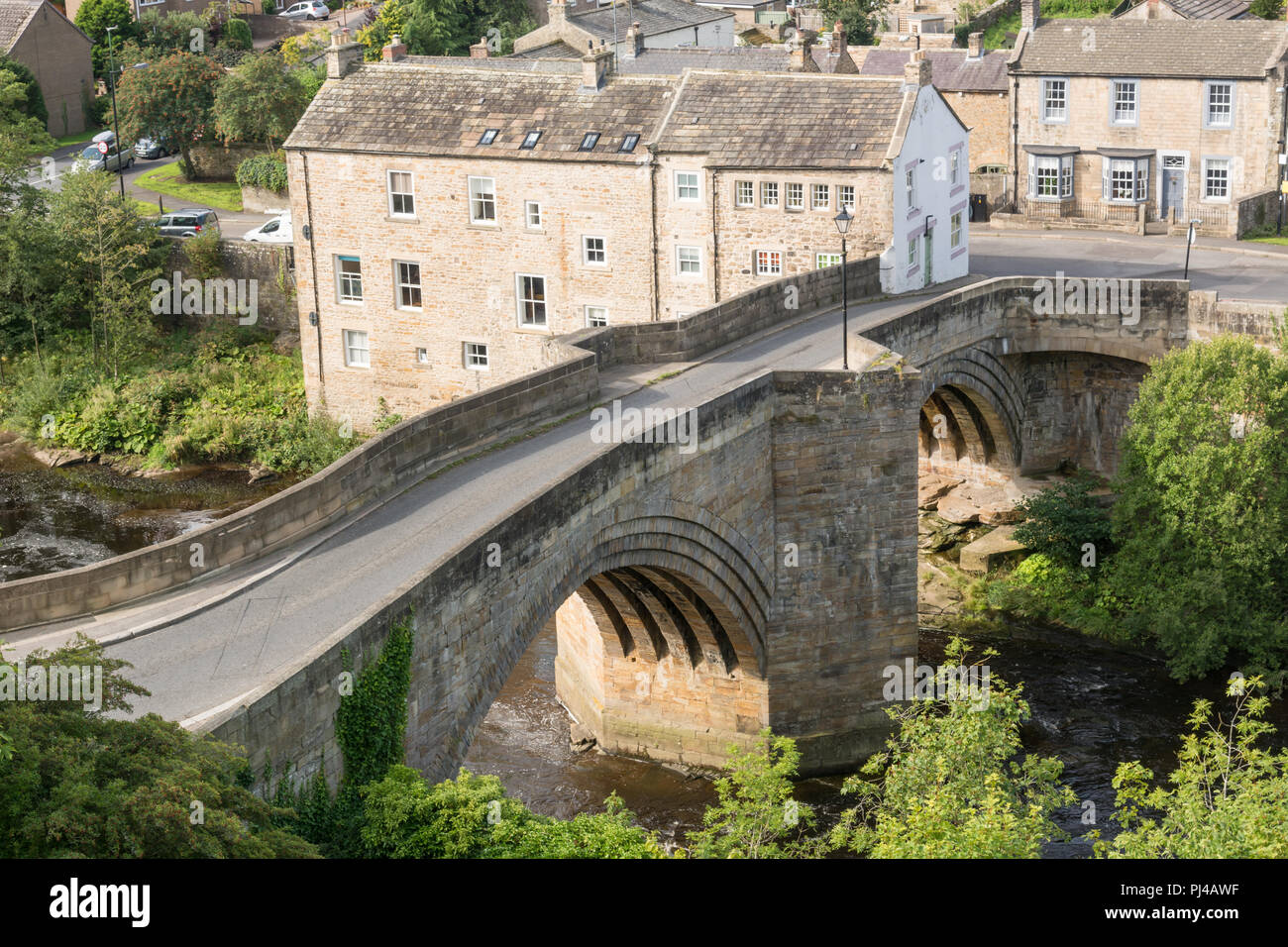 Barnard Castle bridge Stock Photo - Alamy