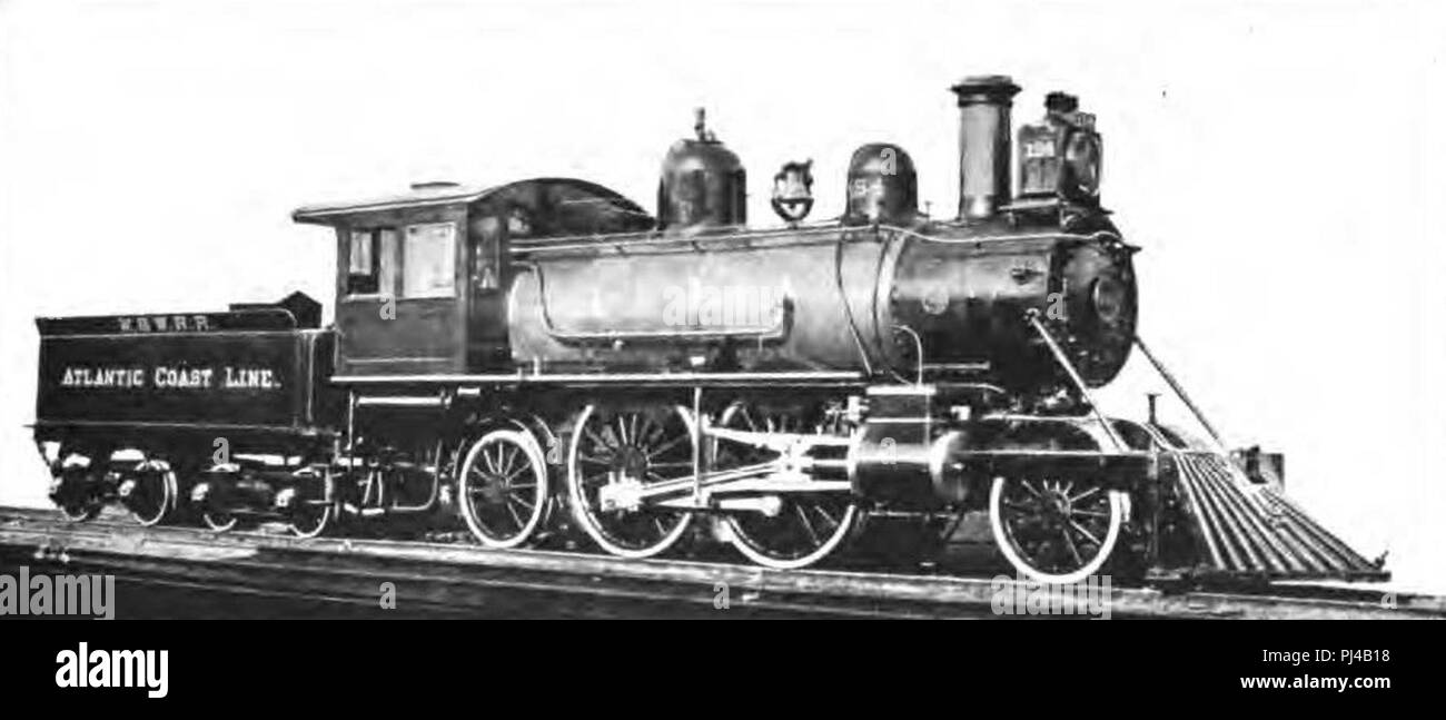 Baldwin 2-4-2 ACL Stock Photo - Alamy