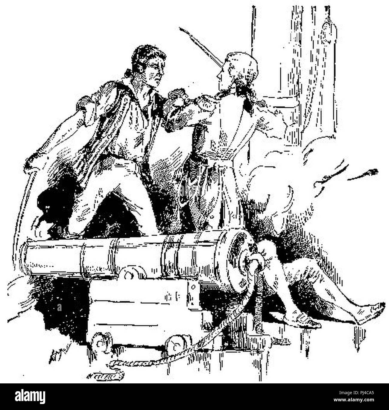 Barney regains his ship Stock Photo - Alamy