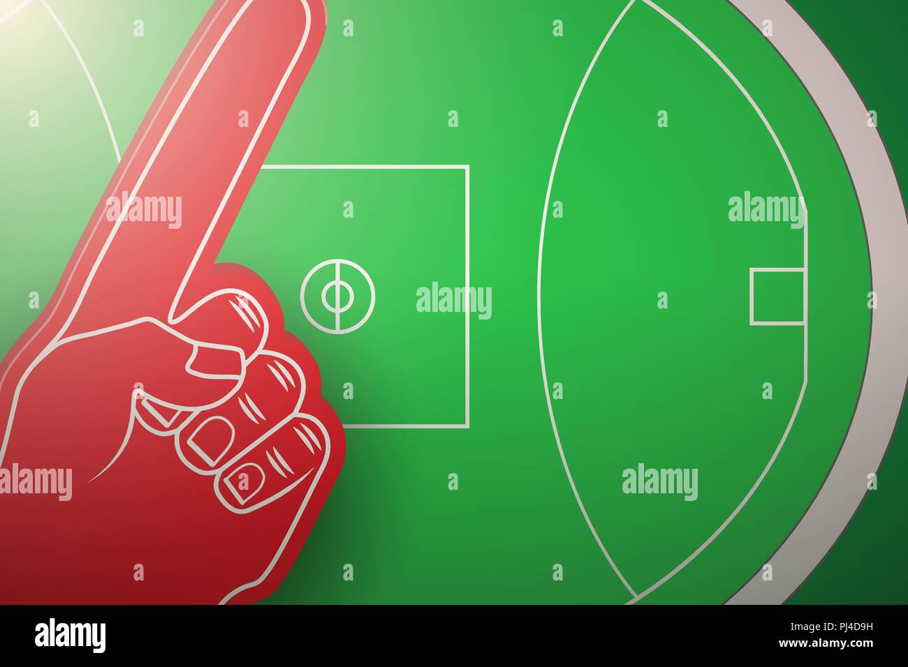 Australian rules football field stadium Stock Vector Image & Art - Alamy