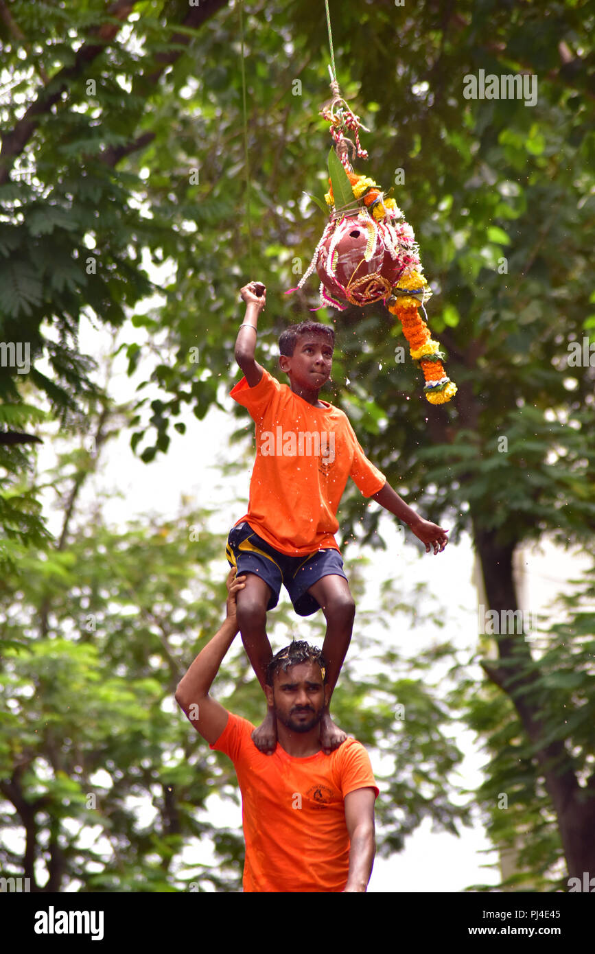 Mumbai, India. 03rd Sep, 2018. 03/09/2018, Mumbai, India:- Group of ...