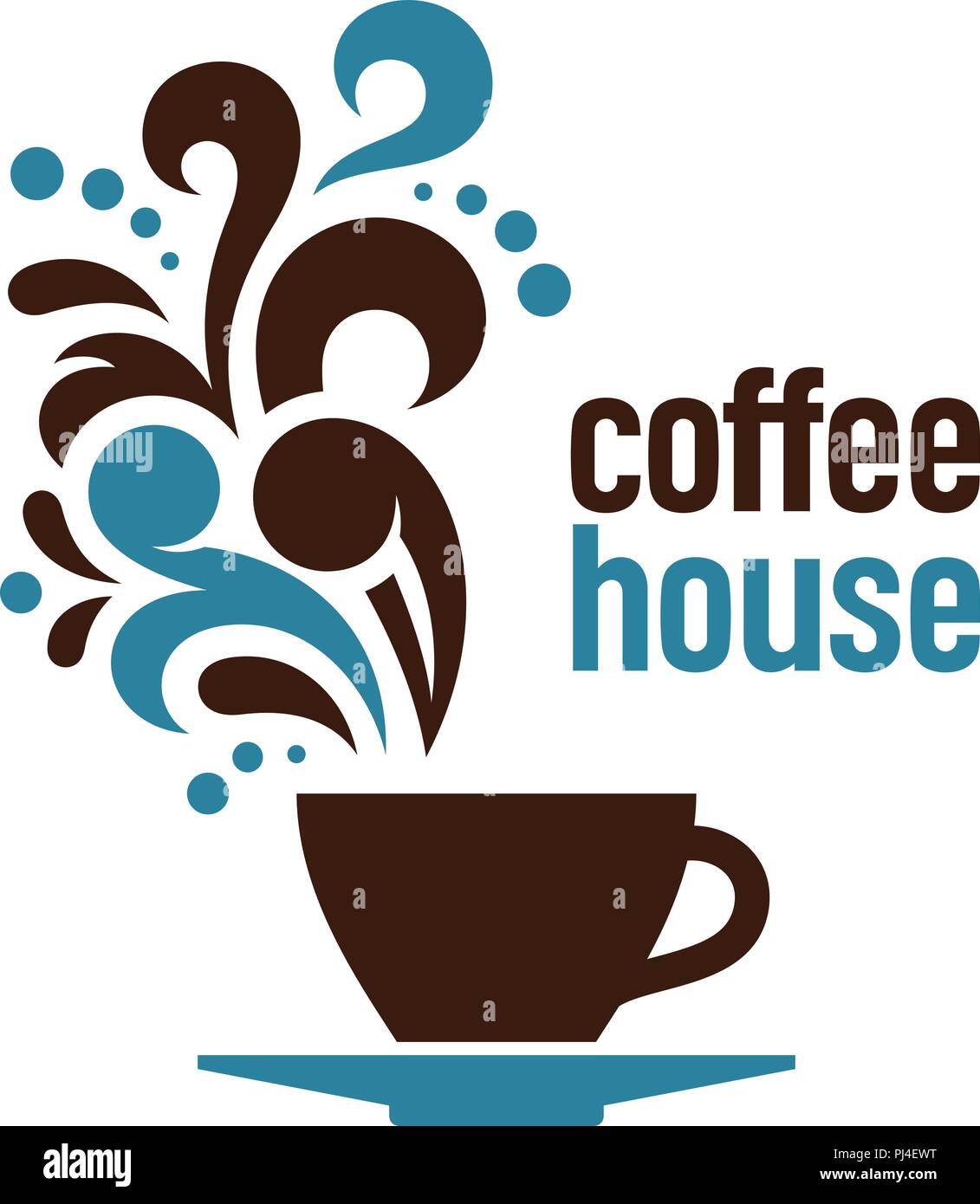 Coffee house, abstract vector illustration Stock Vector Image & Art - Alamy