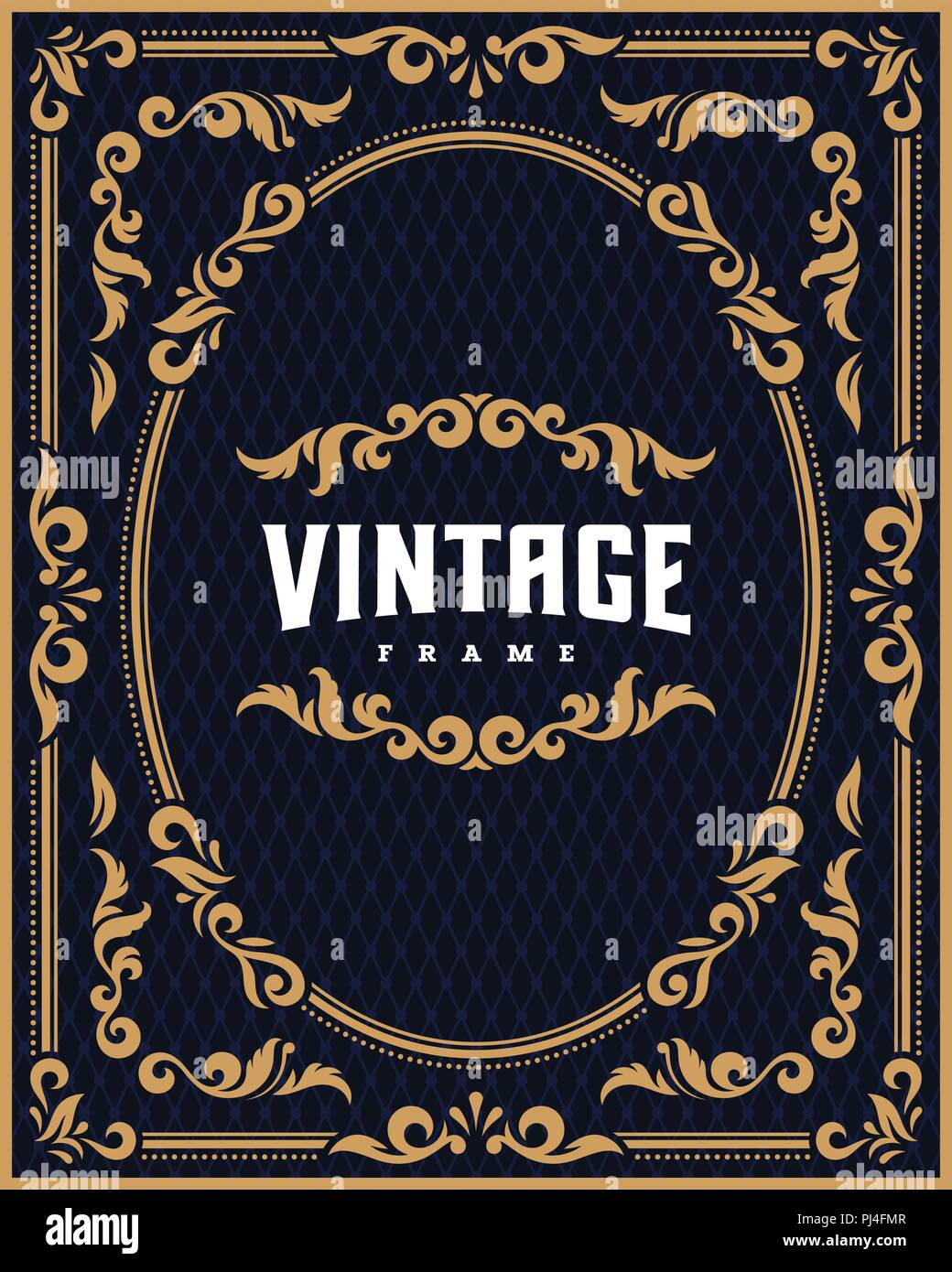 Antique Picture Frames Vector