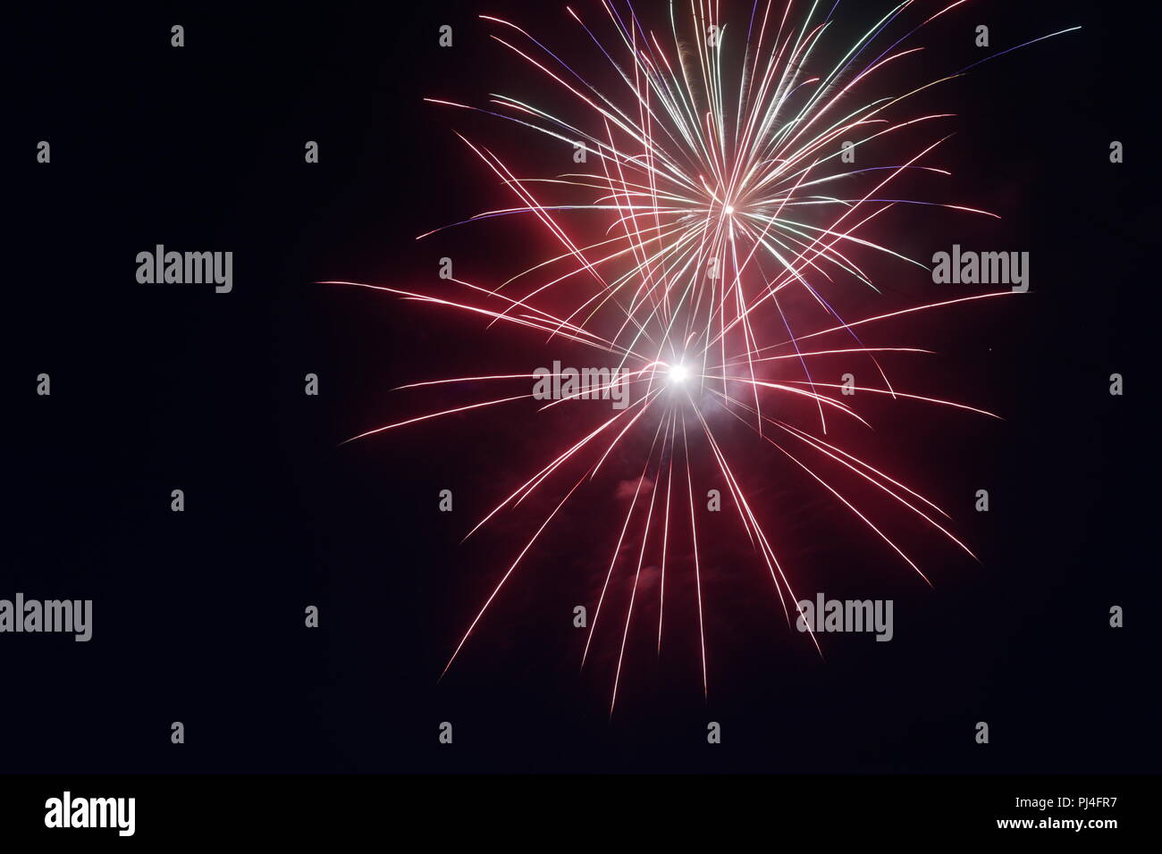 Fireworks display in the sky hi-res stock photography and images - Alamy