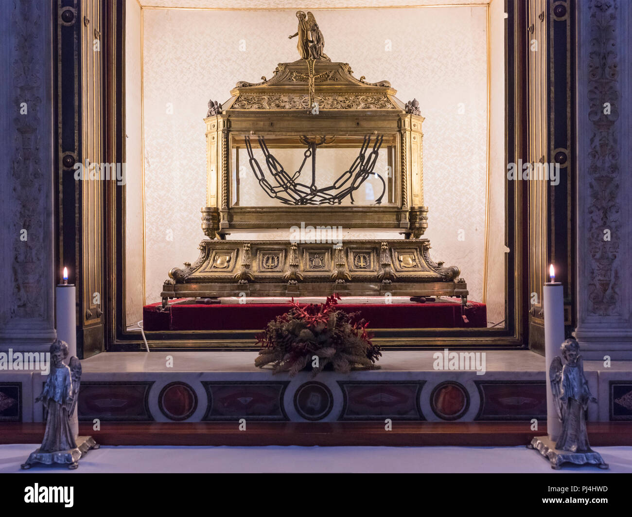 Basilica st peter in chains hi-res stock photography and images - Alamy
