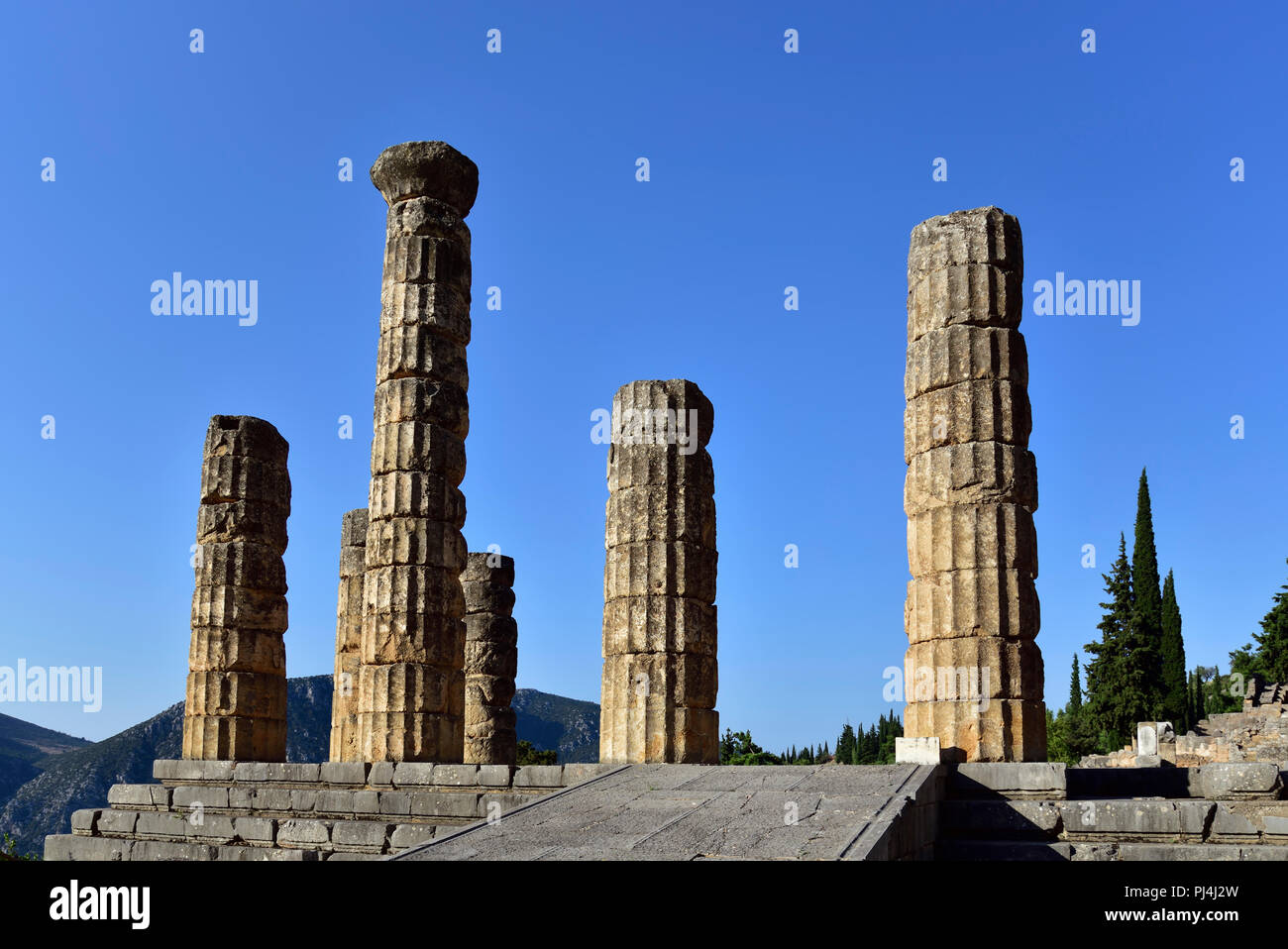 Delfi Apollo Temple High Resolution Stock Photography and Images - Alamy