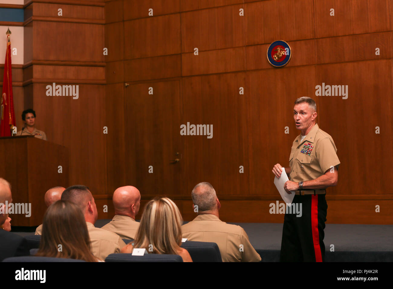 U.S. Marine Corps Brig. Gen. William J. Bowers, commanding general ...