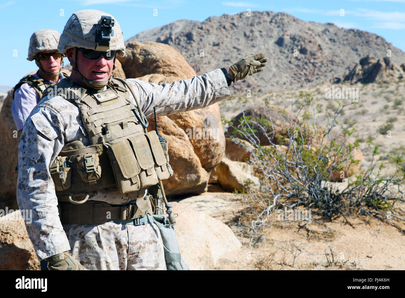 LtCol Jimmy Birchfield, Commanding Officer, 3rd Battalion, 4th Marines ...