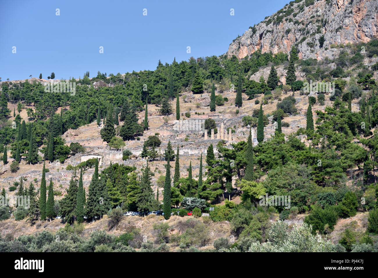 Archaeological site of delphi hi-res stock photography and images - Alamy