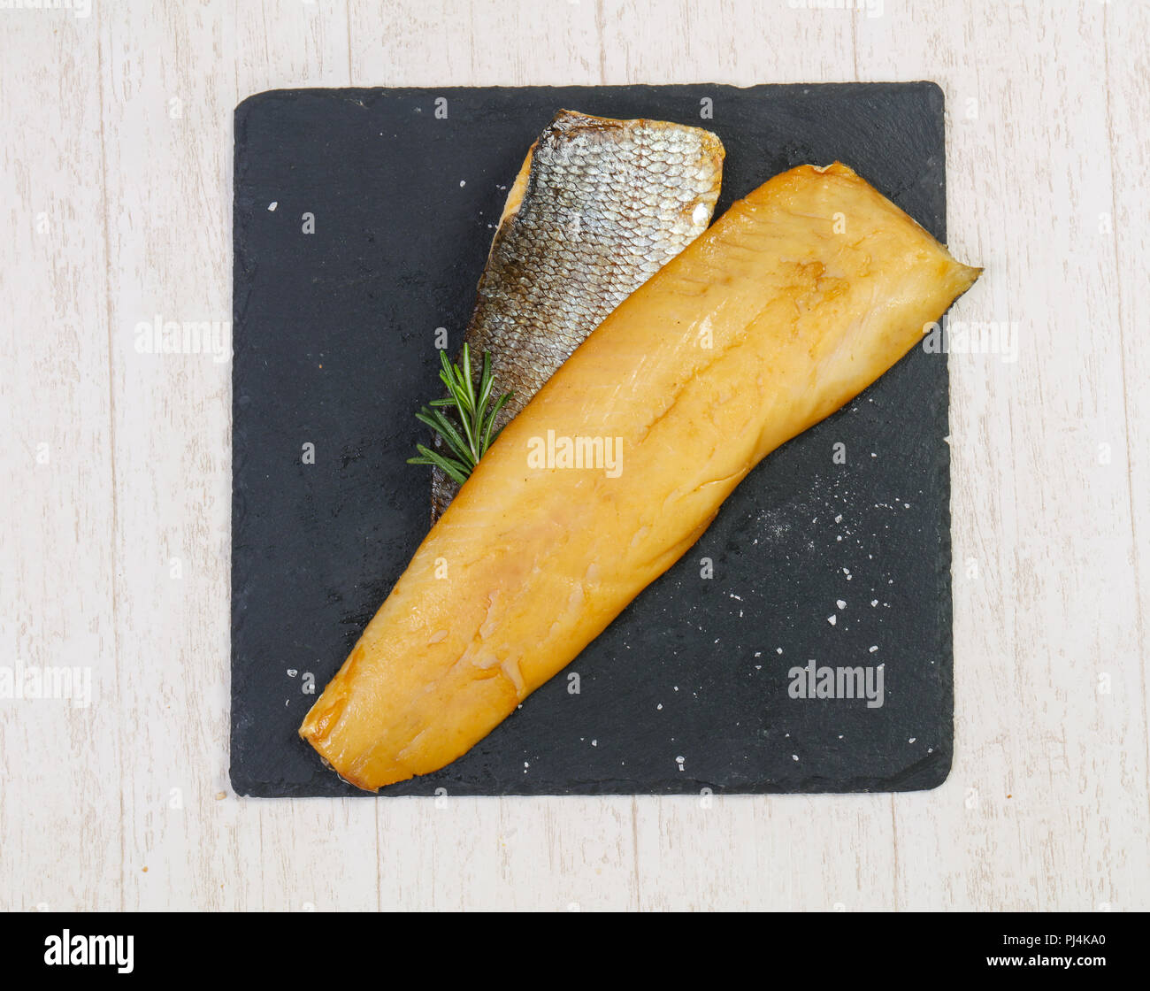 Smoked salted Whitefish with spices Stock Photo - Alamy