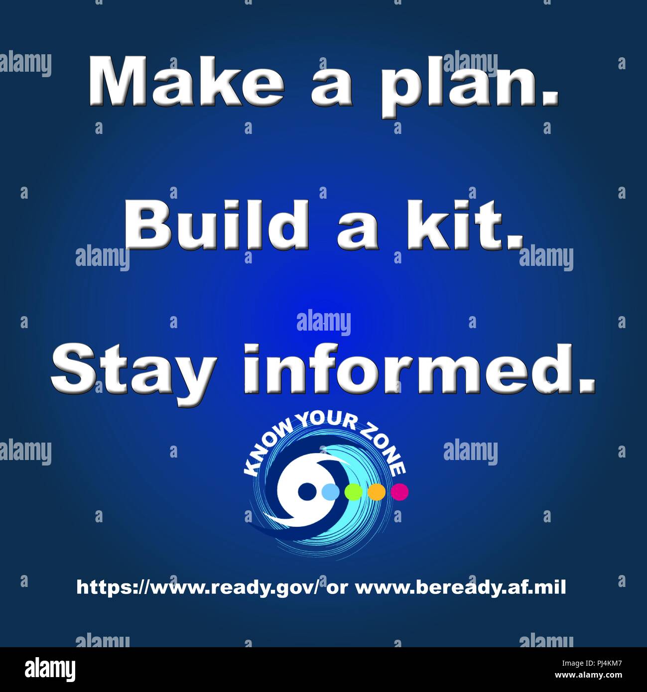 Graphic made to promote Disaster Preparedness Month September 2018. The ...