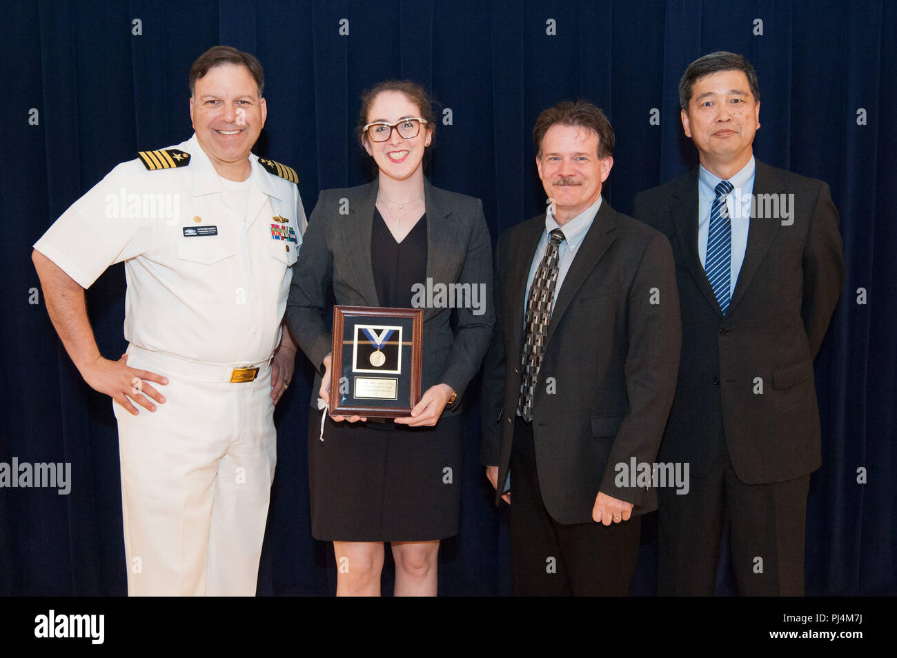 Stephanie Ferrone, a physicist in Carderock’s Underwater ...