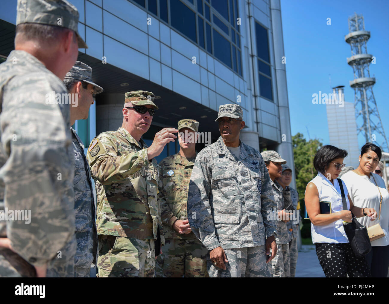 U.S. Army Col. Burke Hamilton, United Nations Command Military ...
