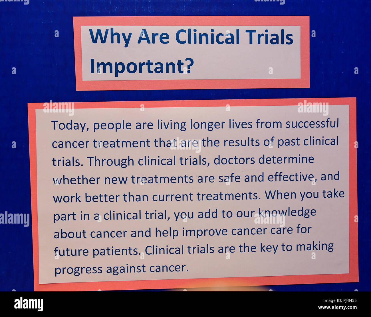 Cancer research information hi-res stock photography and images - Alamy