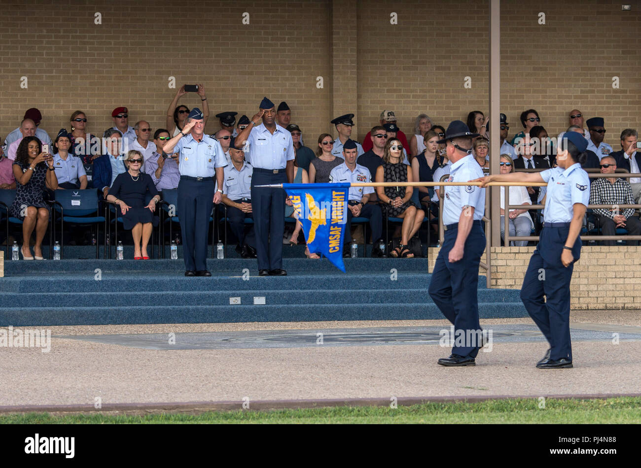 U.S. Air Force Chief of Staff Gen. David L. Goldfein and Chief Master ...