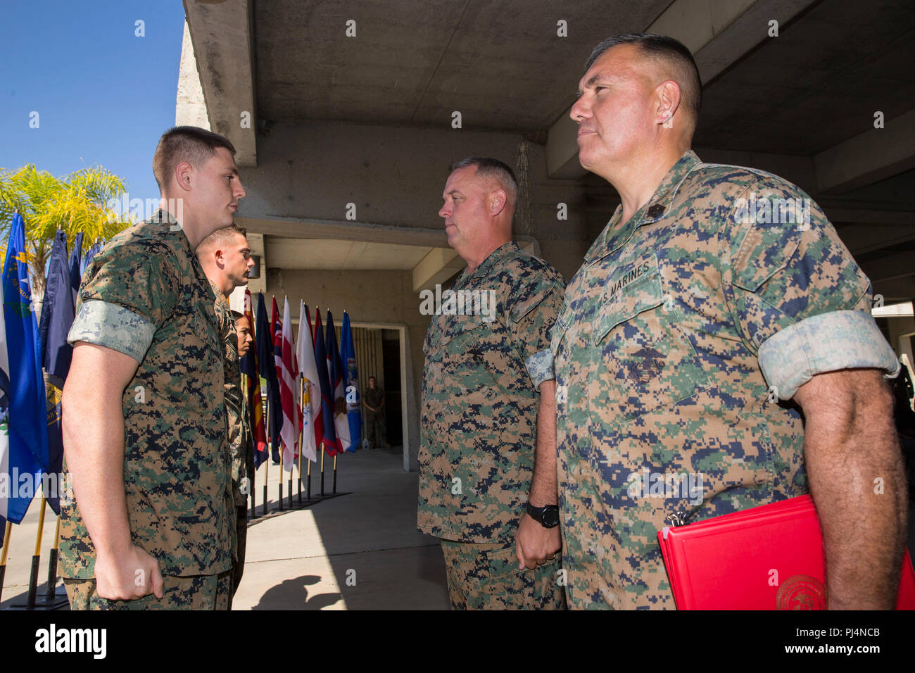 U.S. Marine Corps Brig. Gen. Kevin J. Killea, commanding general ...