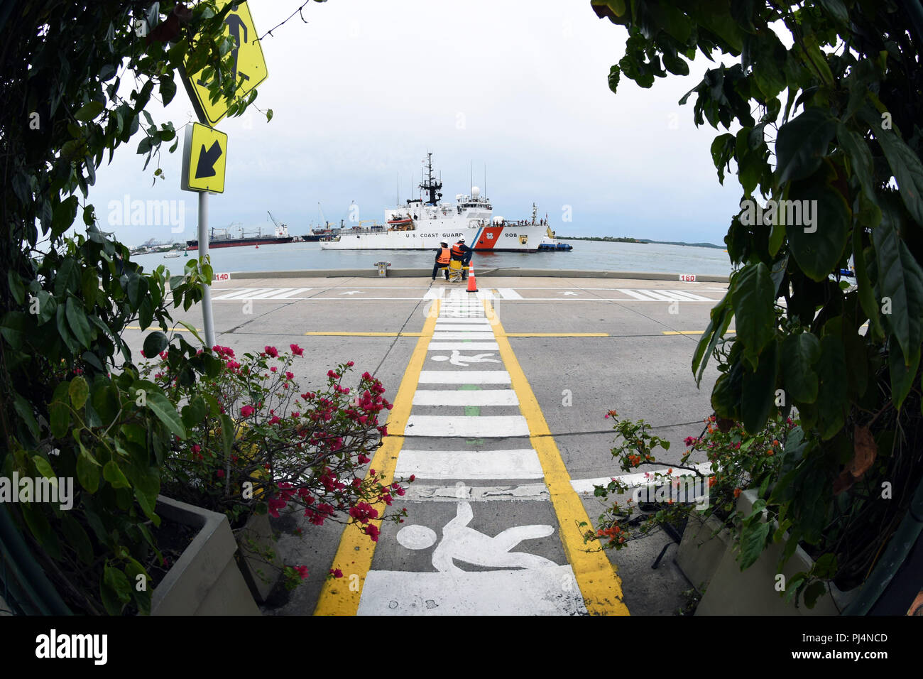 The Coast Guard Cutter Tahoma, a 270-foot cutter homeported in Maine ...