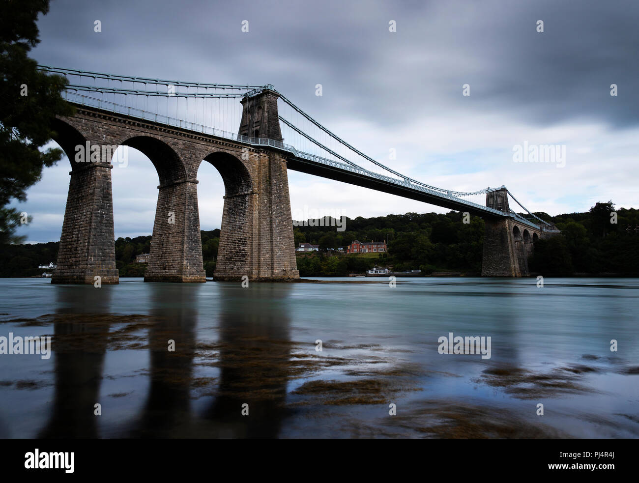 Church island menai bridge hi-res stock photography and images - Alamy