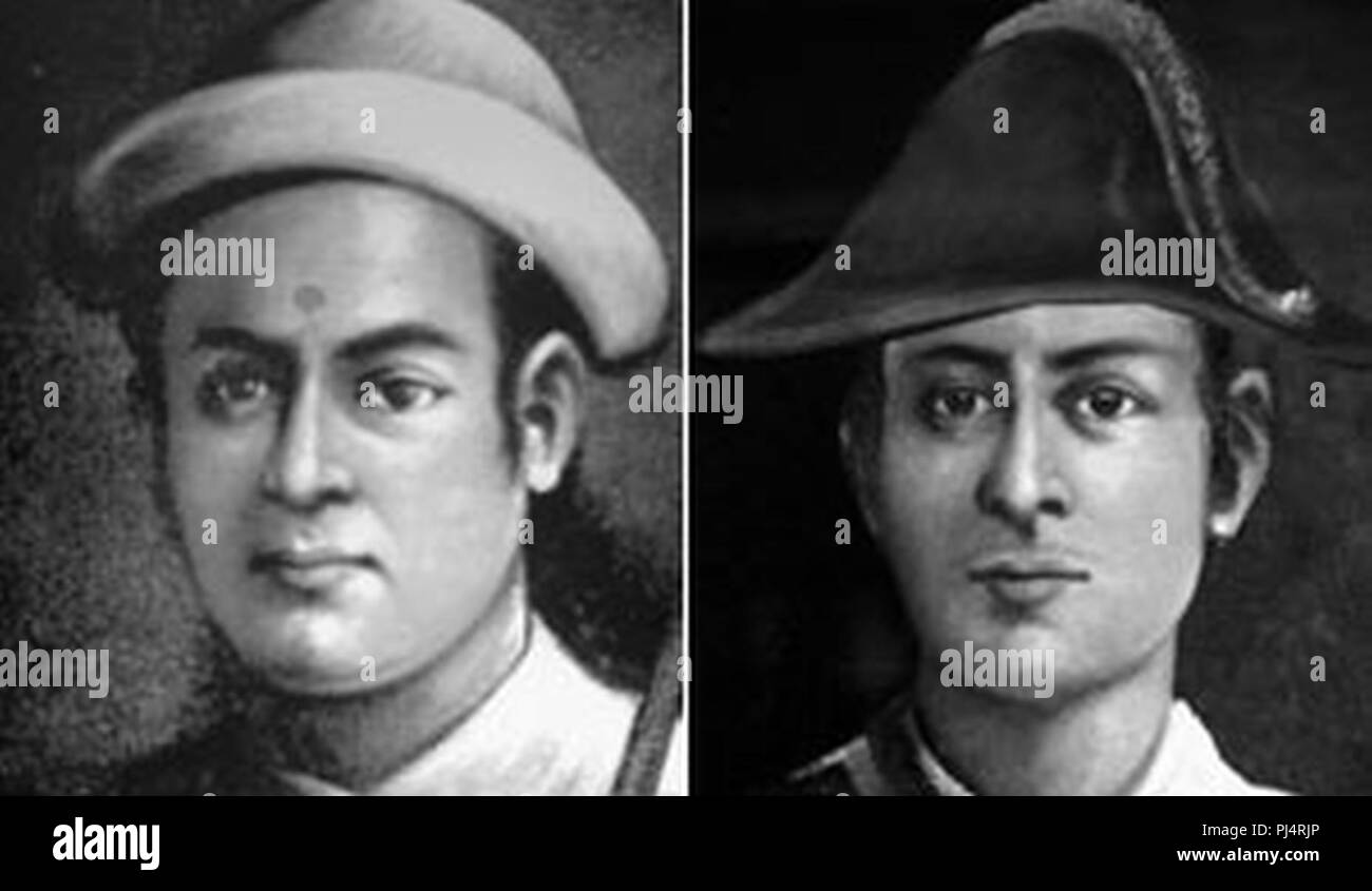 Balbhadra Kunwar and Ujir Singh Thapa Stock Photo - Alamy