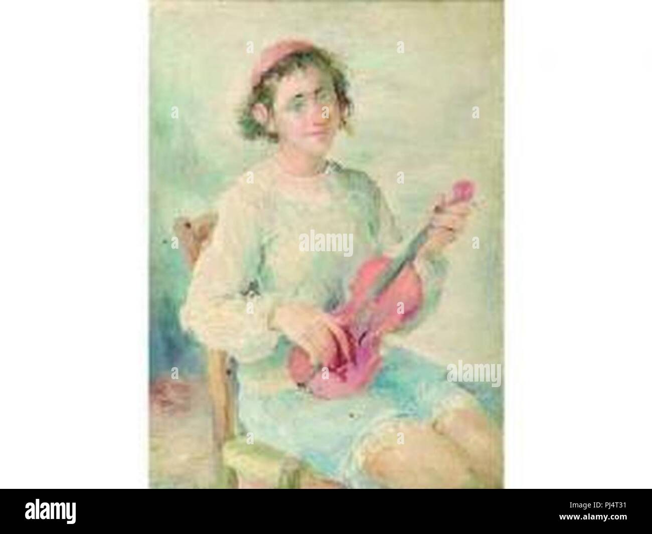 Balgley jacob jacques-jacob jeune violoniste 1928 Stock Photo - Alamy