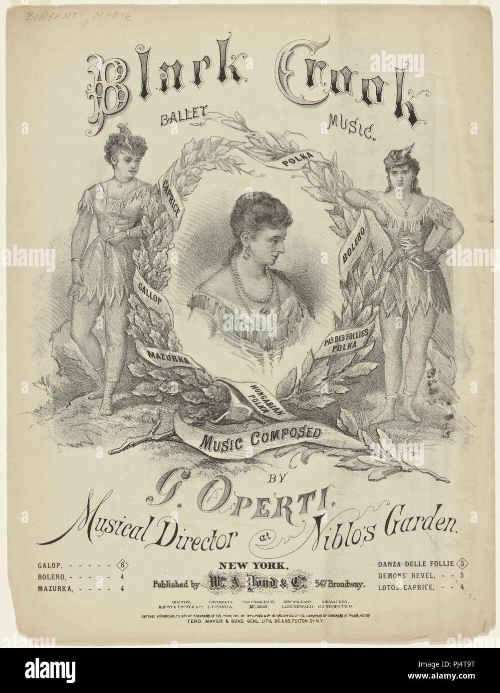 19th century music covers hi-res stock photography and images - Alamy