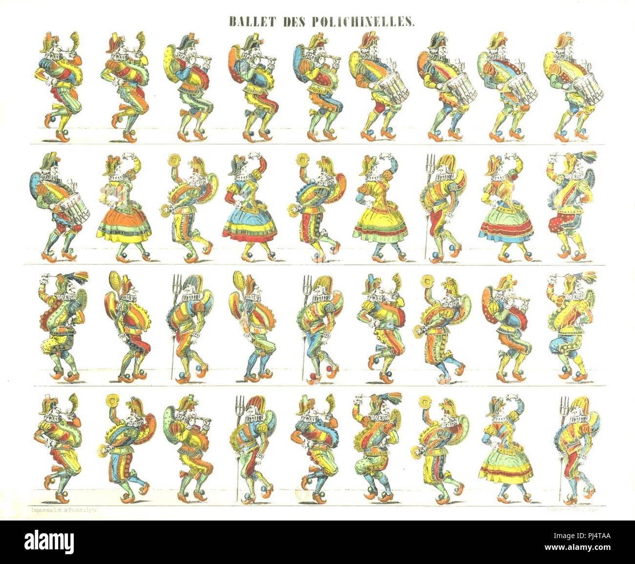 Polichinelles hi-res stock photography and images - Alamy