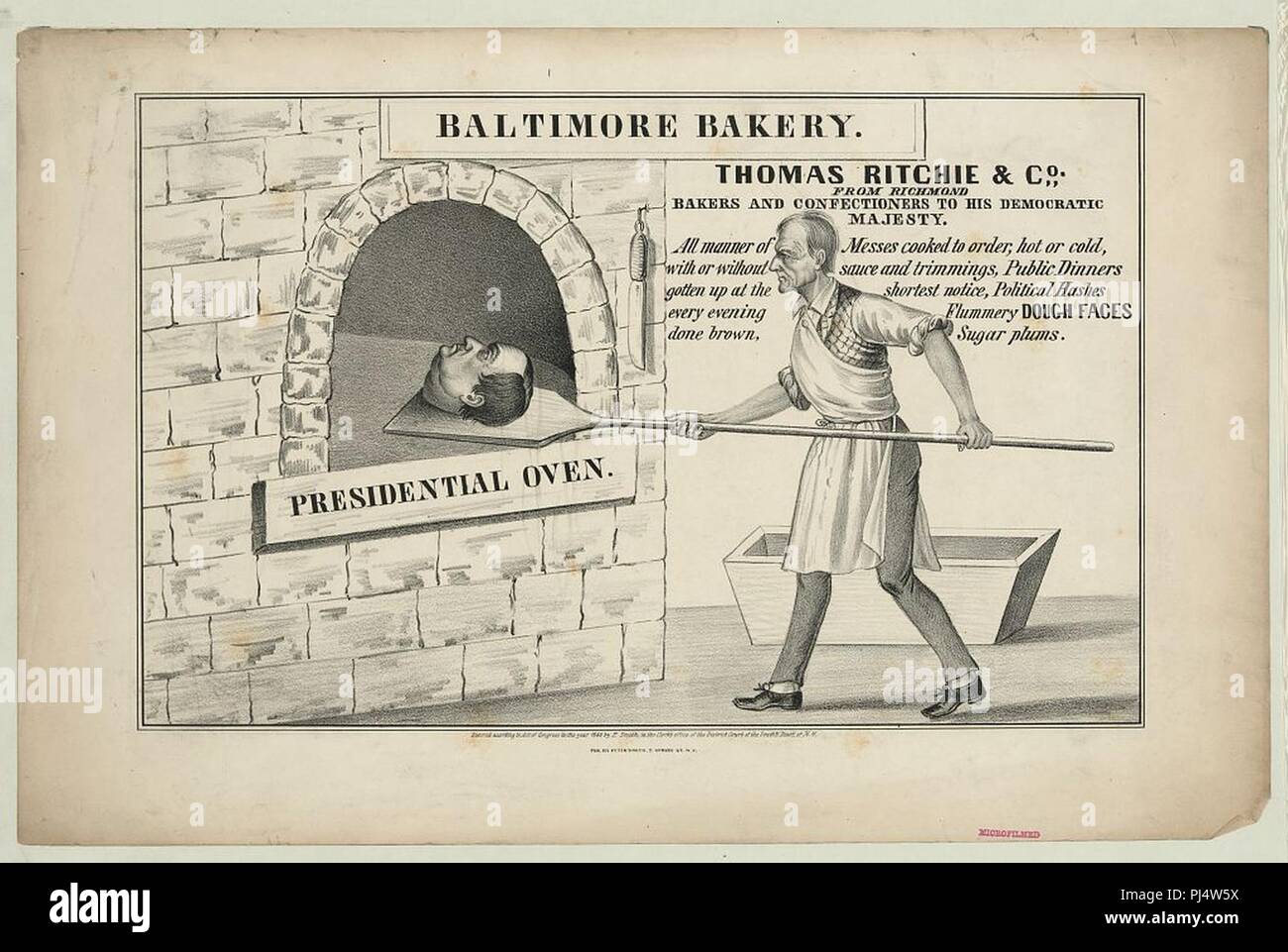 Baltimore bakery. Thomas Ritchie & Co. from Richmond-Bakers and ...