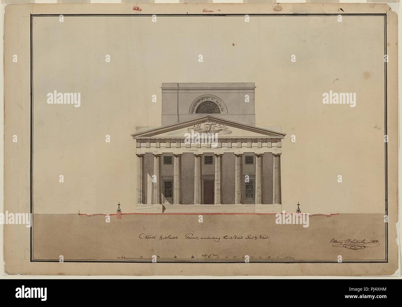 Bank building (‘2nd Bank of the United States‘), Philadelphia ...