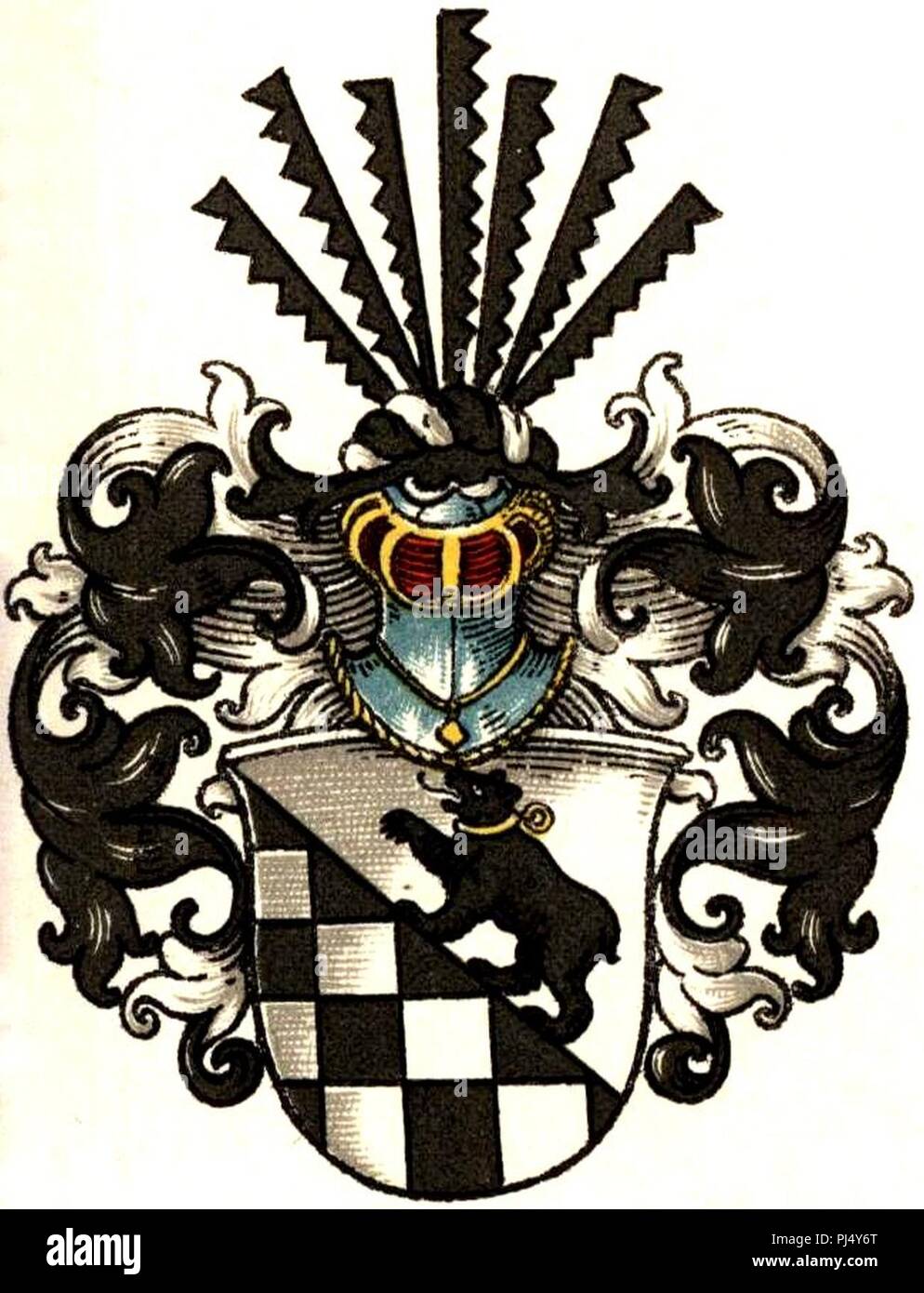 Bar (Baer) Wappen 2 Stock Photo - Alamy