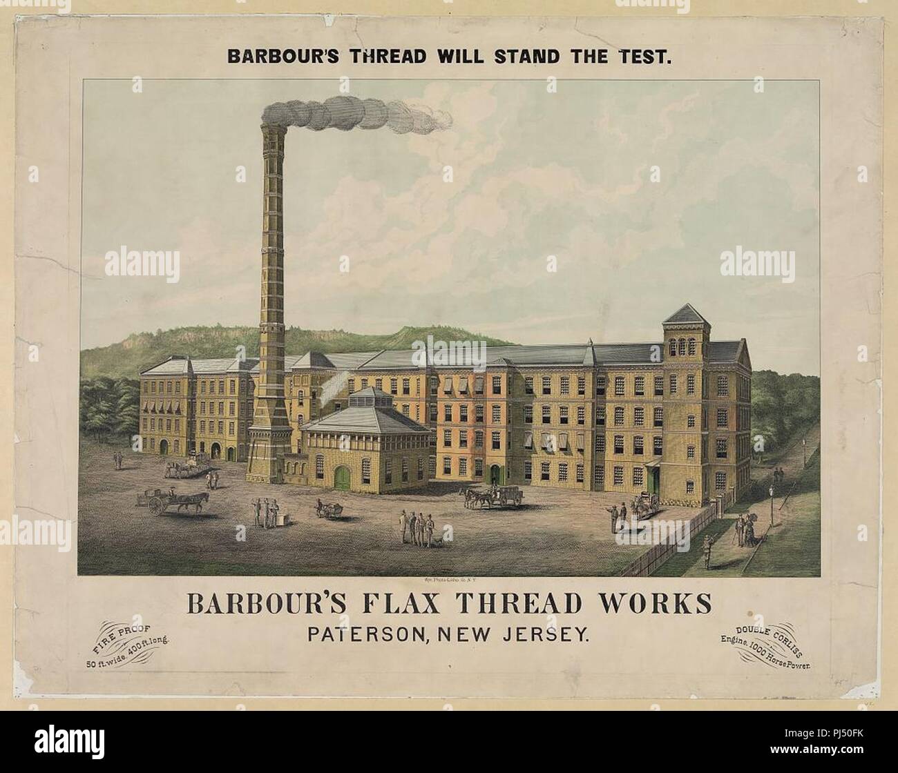 Barbours flax thread works hi-res stock photography and images - Alamy