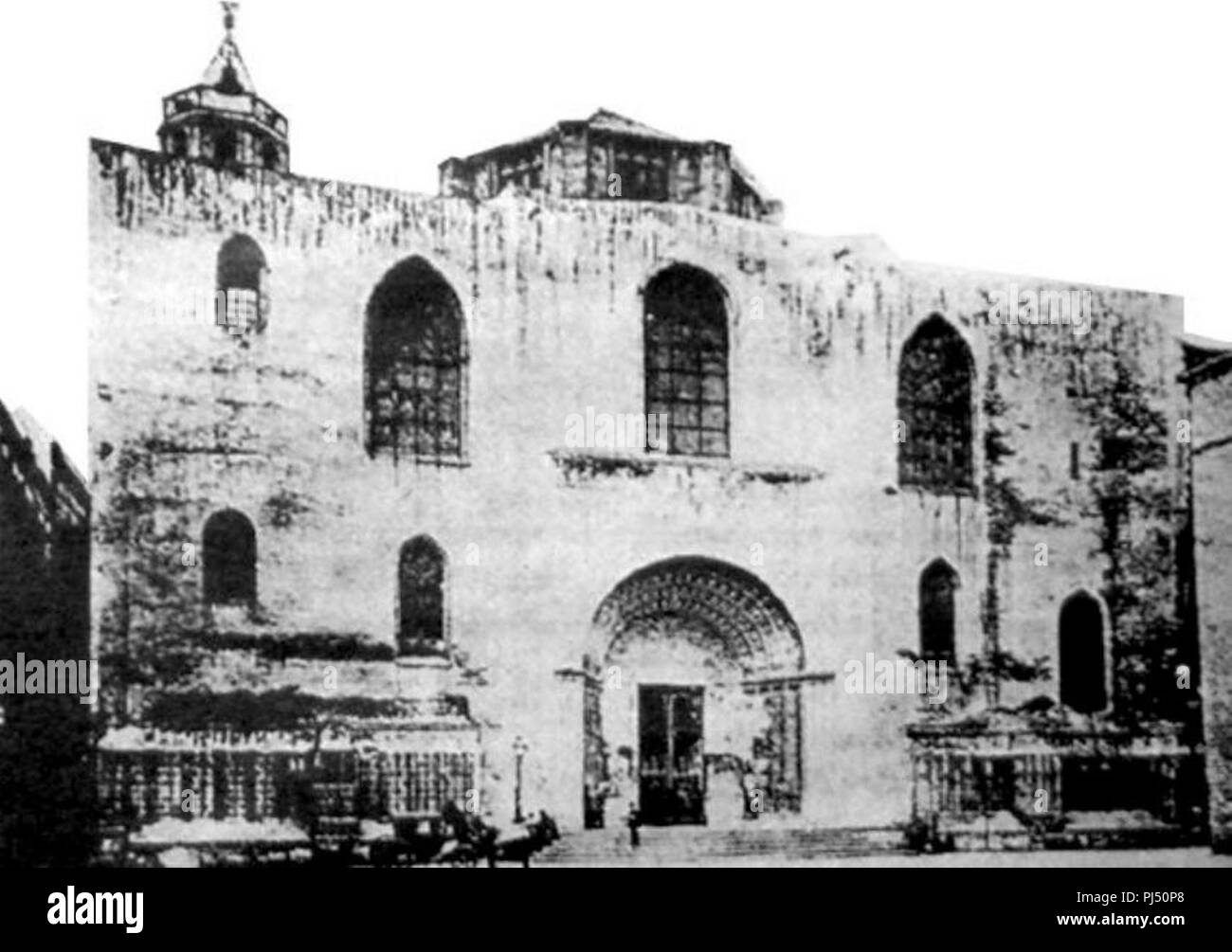 Barcelona Cathedral 1880s Stock Photo - Alamy