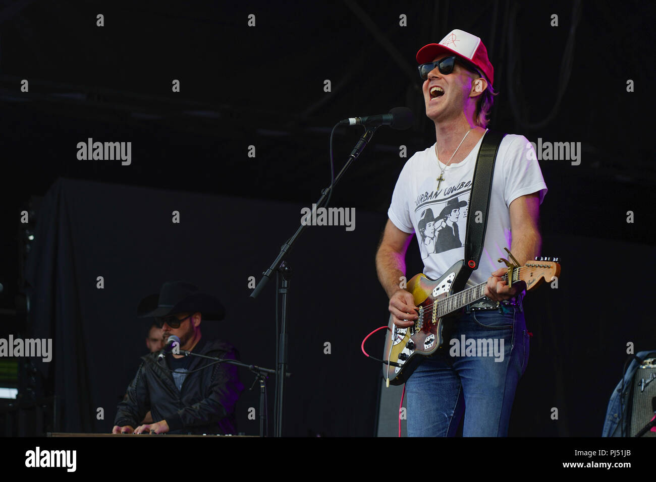 Josh T Pearson performing live on the Woods Stage at the 2018 End of ...