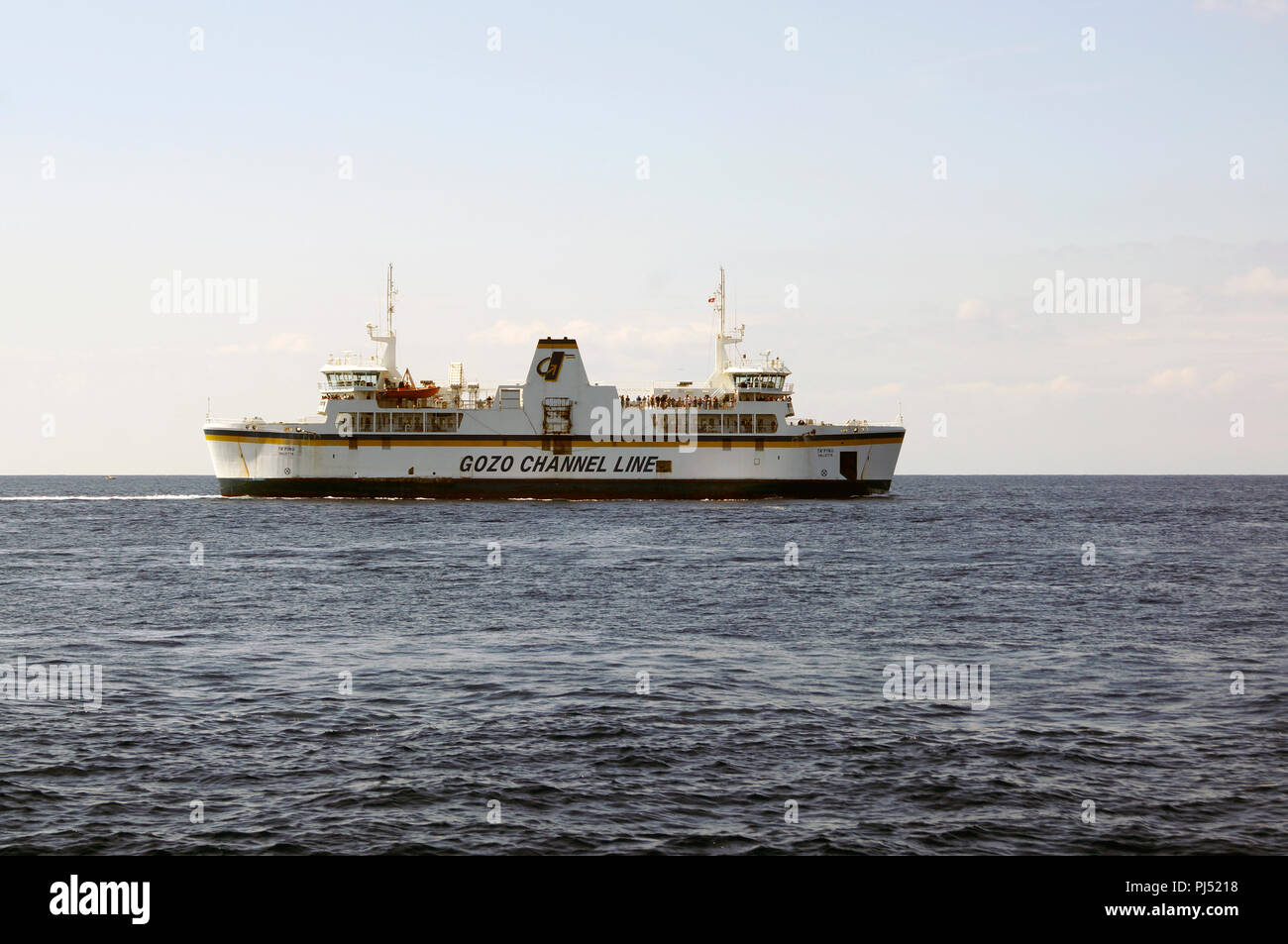 GOZO, MALTA - SEPTEMBER 29, 2017: Gozo Channel ferry at the ...