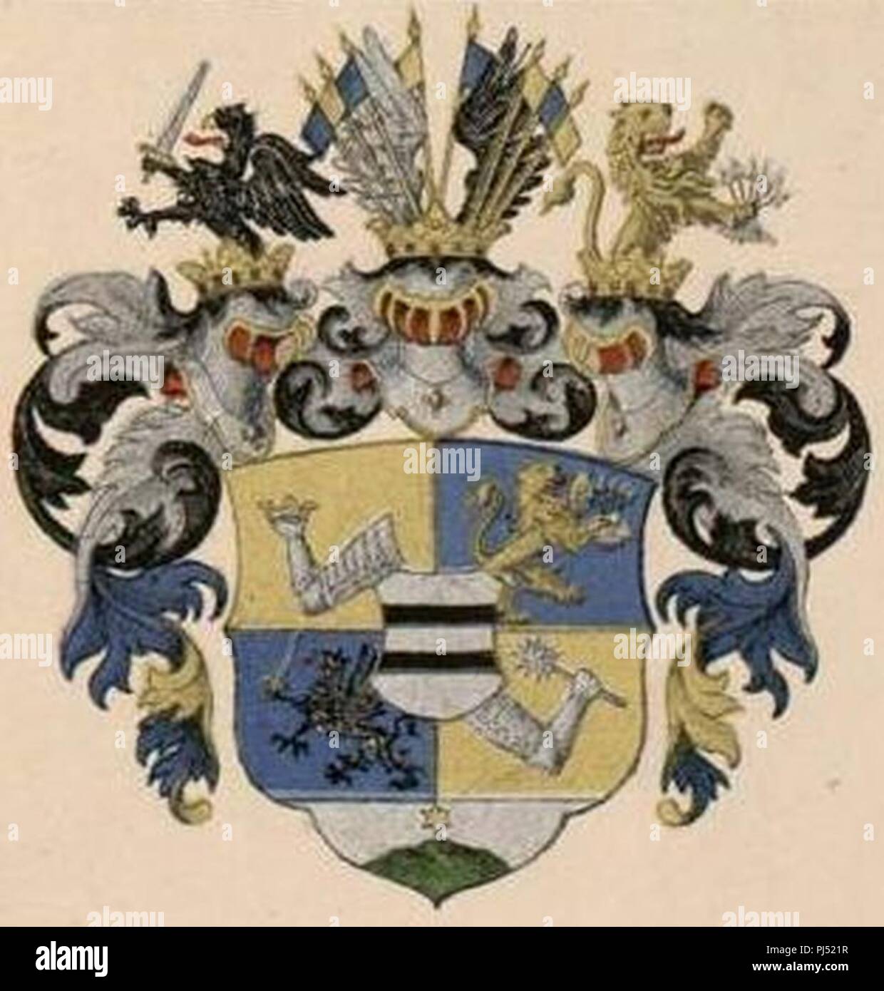 Baron Mengden COA Stock Photo - Alamy